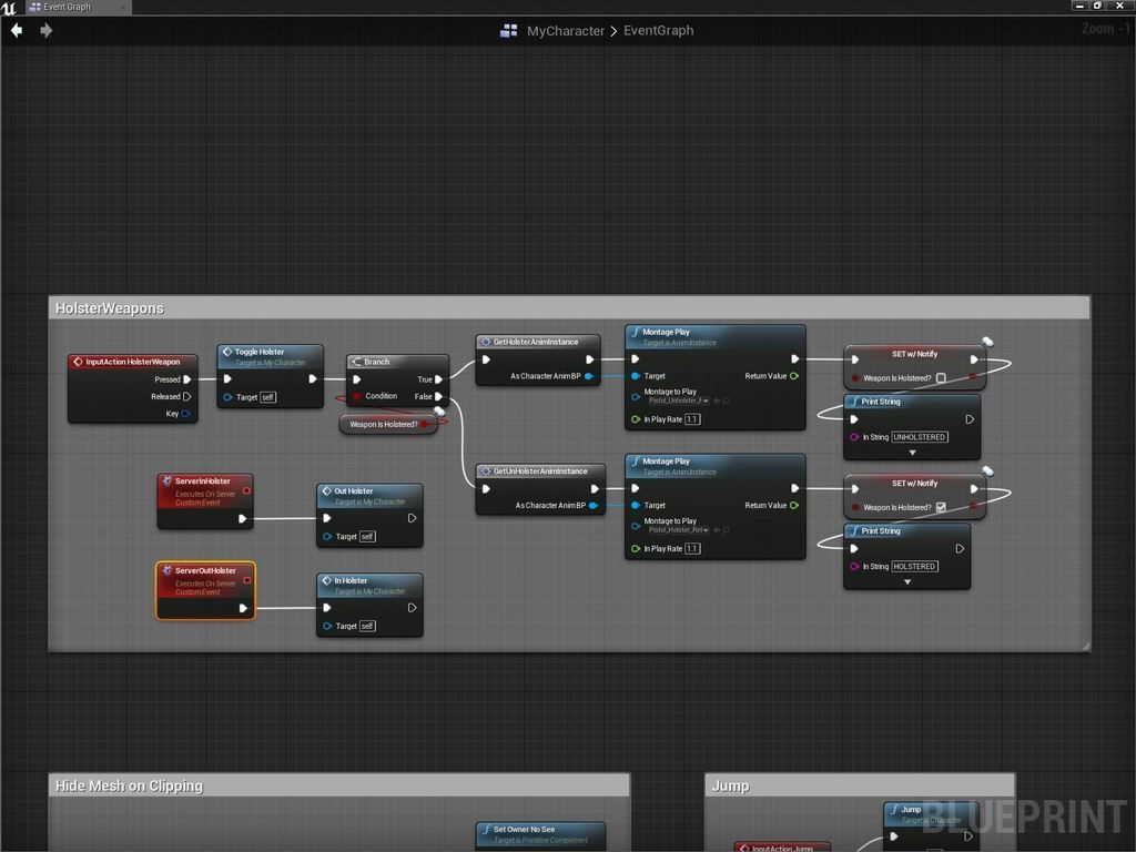 Animation Montage Showing On Host But Not Client Confused On Proper Replication Multiplayer